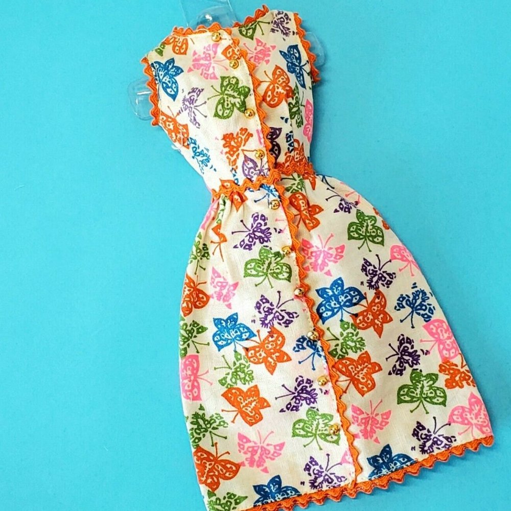 1965 Vintage Barbie Brunch Time #1628 Dress 1960s Clo… - Gem